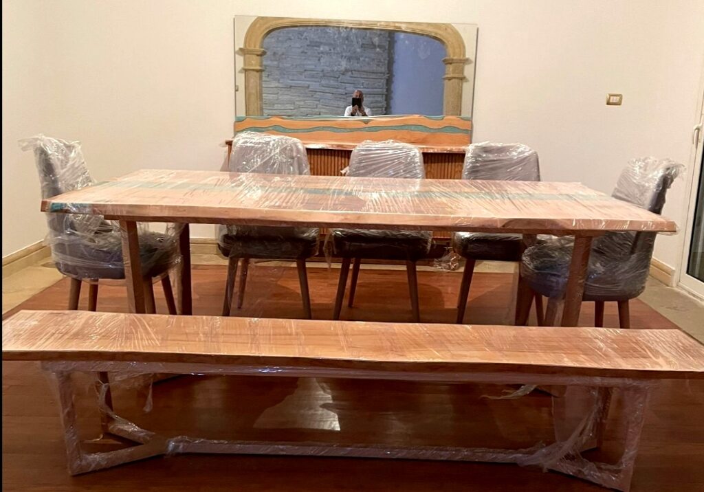 AR-Epo-018 Dining Table – Woodmart Egypt